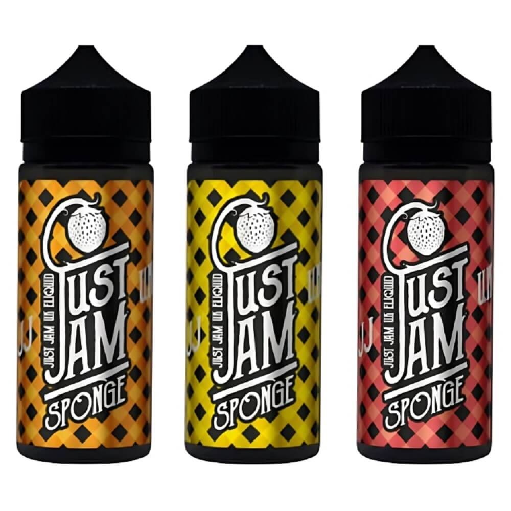 Just Jam Sponge 100ml Shortfill – No1 UK Vape Supplier